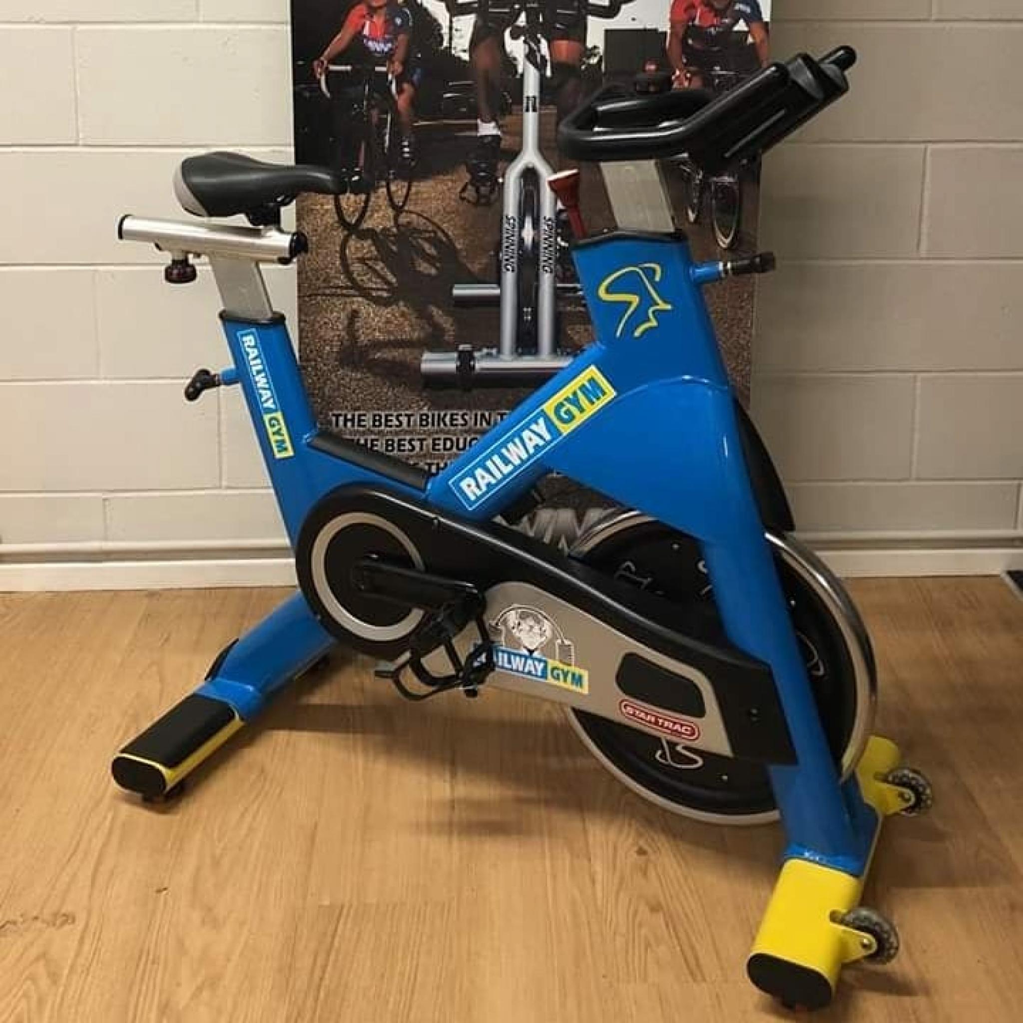 Customised Star Trac NXT Spin Bike | Flair Fitness