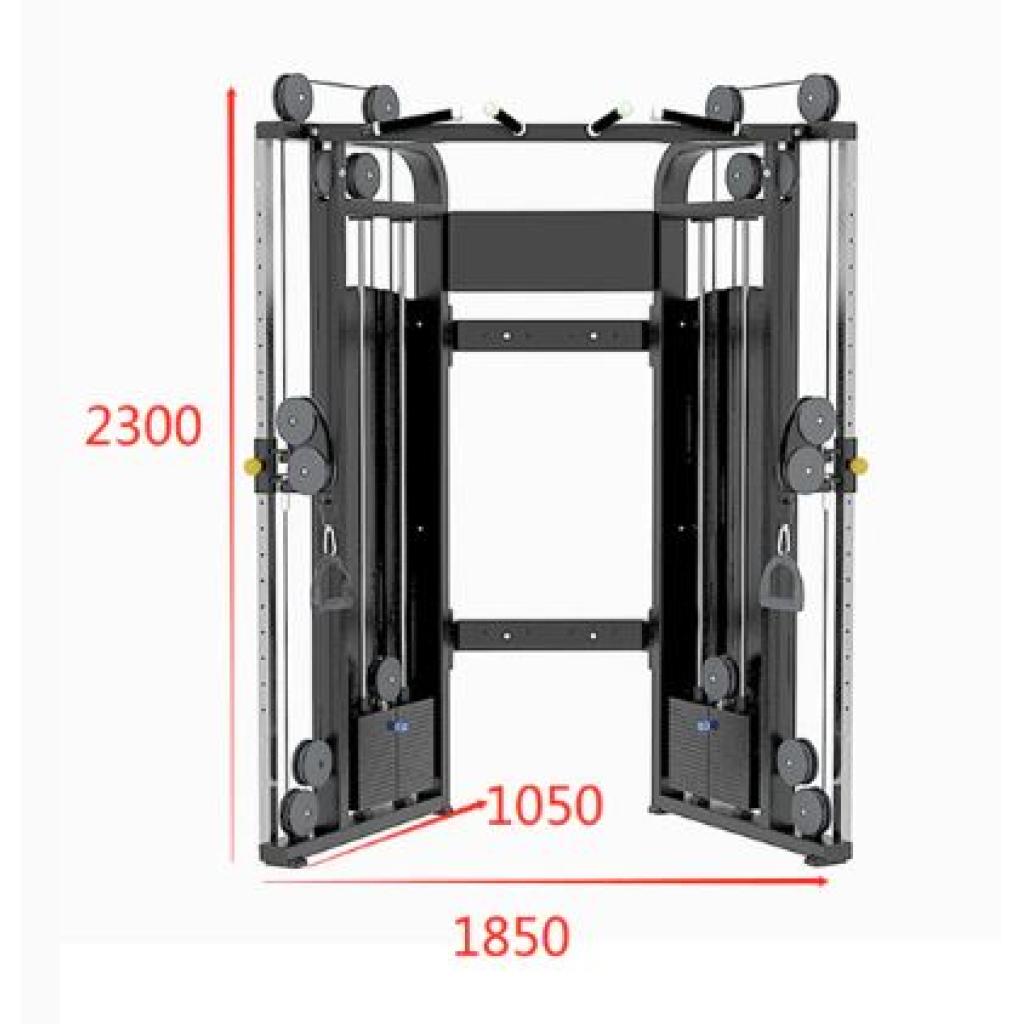 Dual Adjustable Pulley/ Cable Crossover