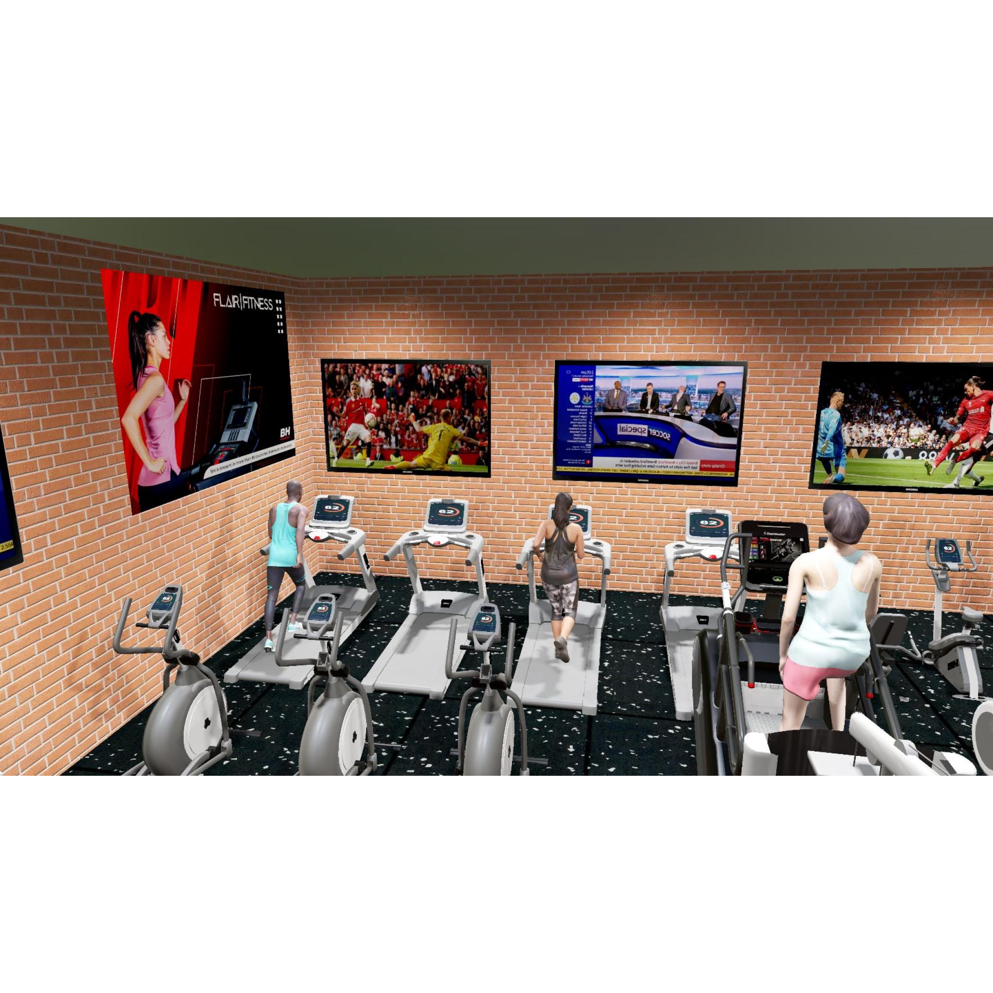 3D GYM DESIGN - LET US CREATE YOUR GYM